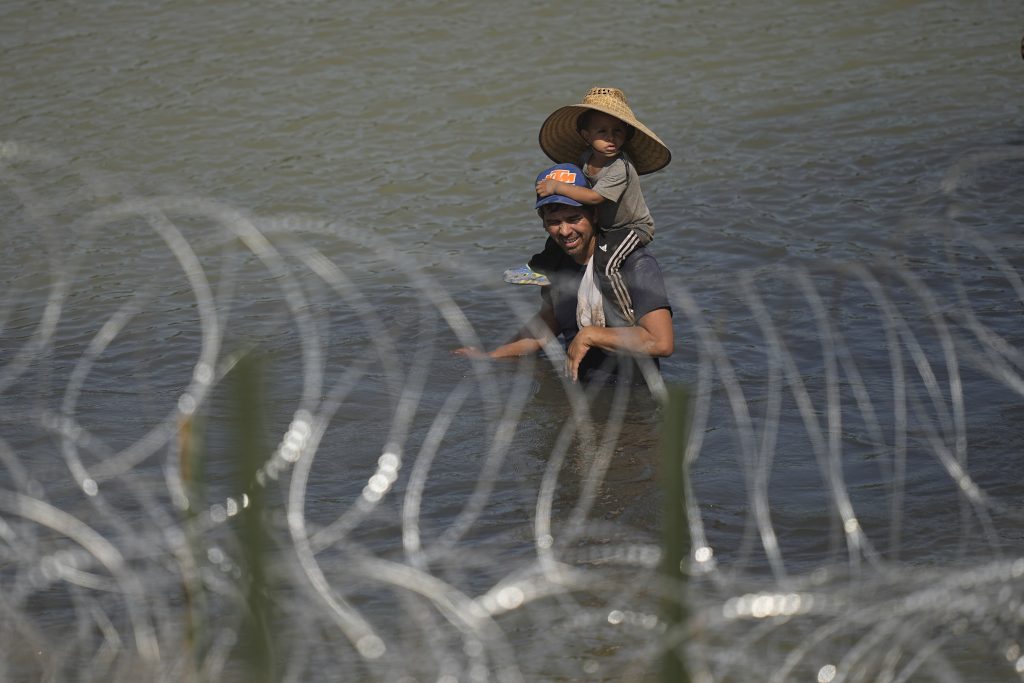 Texas is using disaster declarations to install buoys and razor wire on ...
